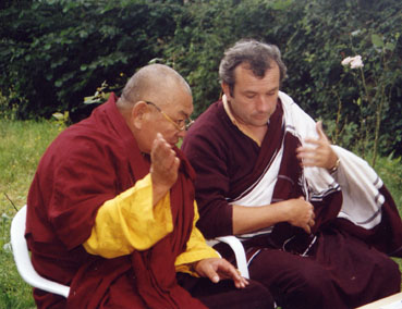 Visite du Vénérable Lama Shérab Dorjé